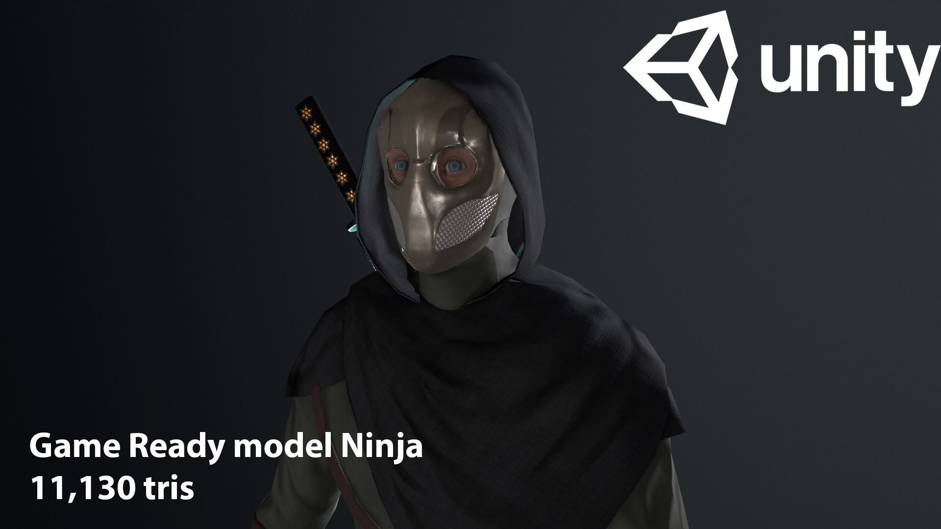 3D model Ninja 01 VR / AR / low-poly | CGTrader