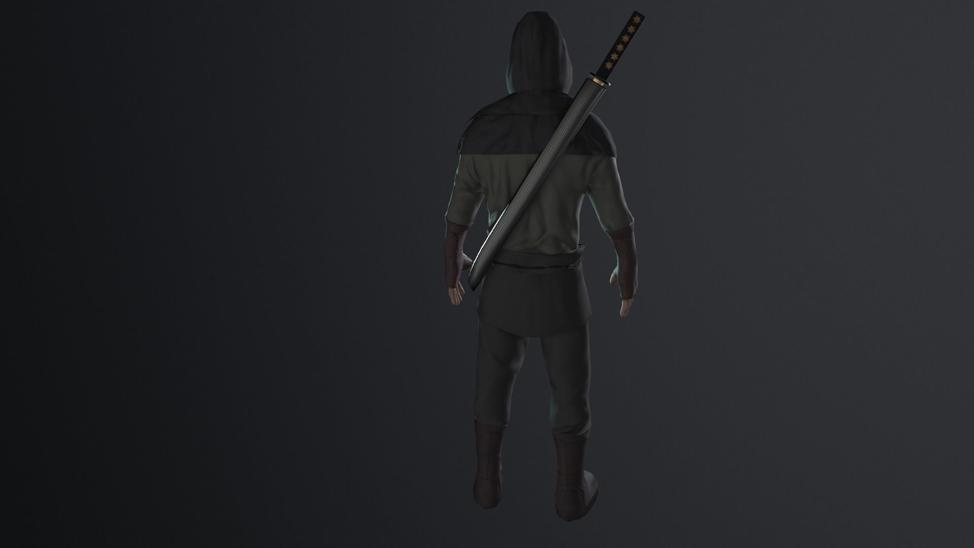 3D model Ninja 01 VR / AR / low-poly | CGTrader