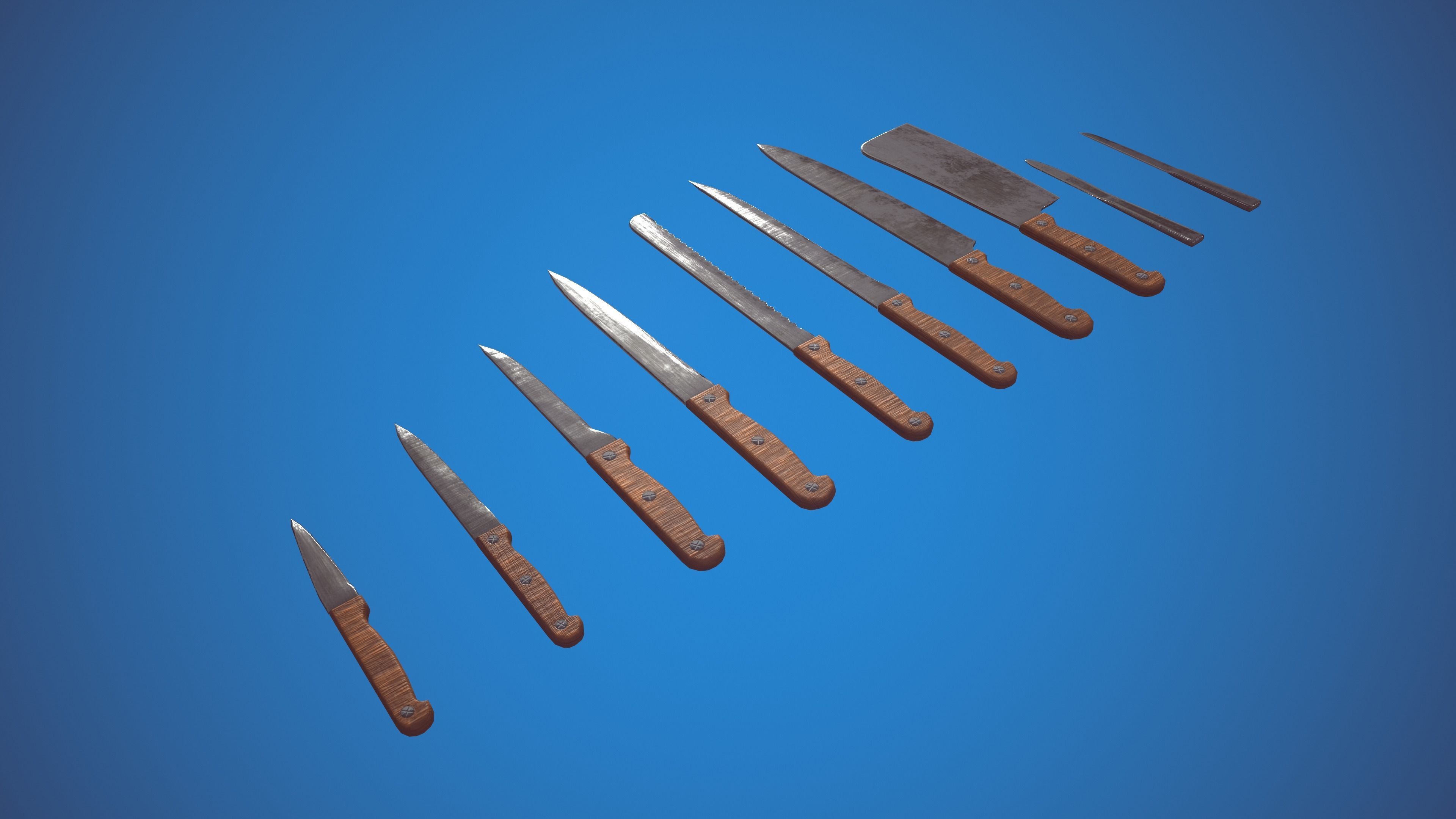 3D model Kitchen Utensils Collection - 1 VR / AR / low-poly | CGTrader