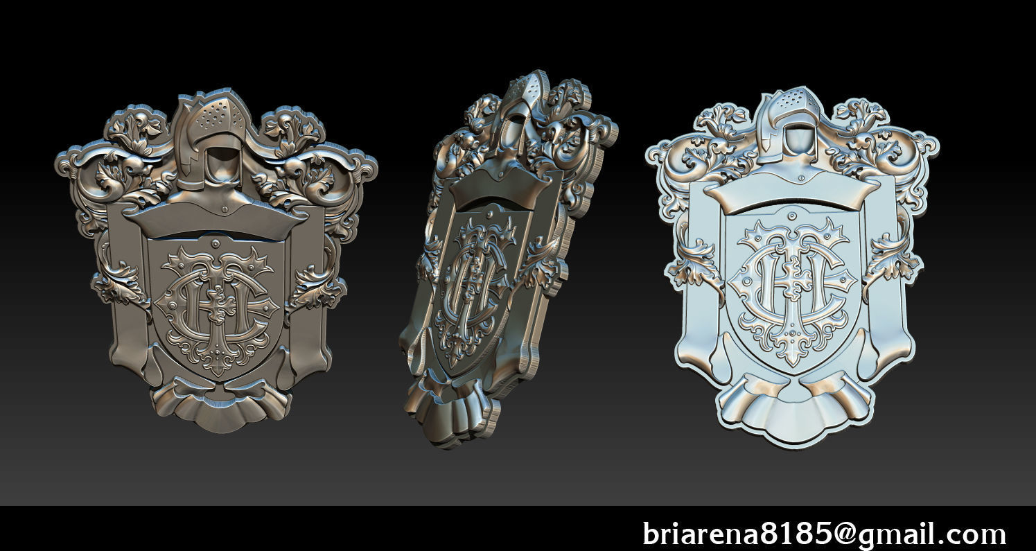 Classical Nameplate frame 3D model 3D printable | CGTrader