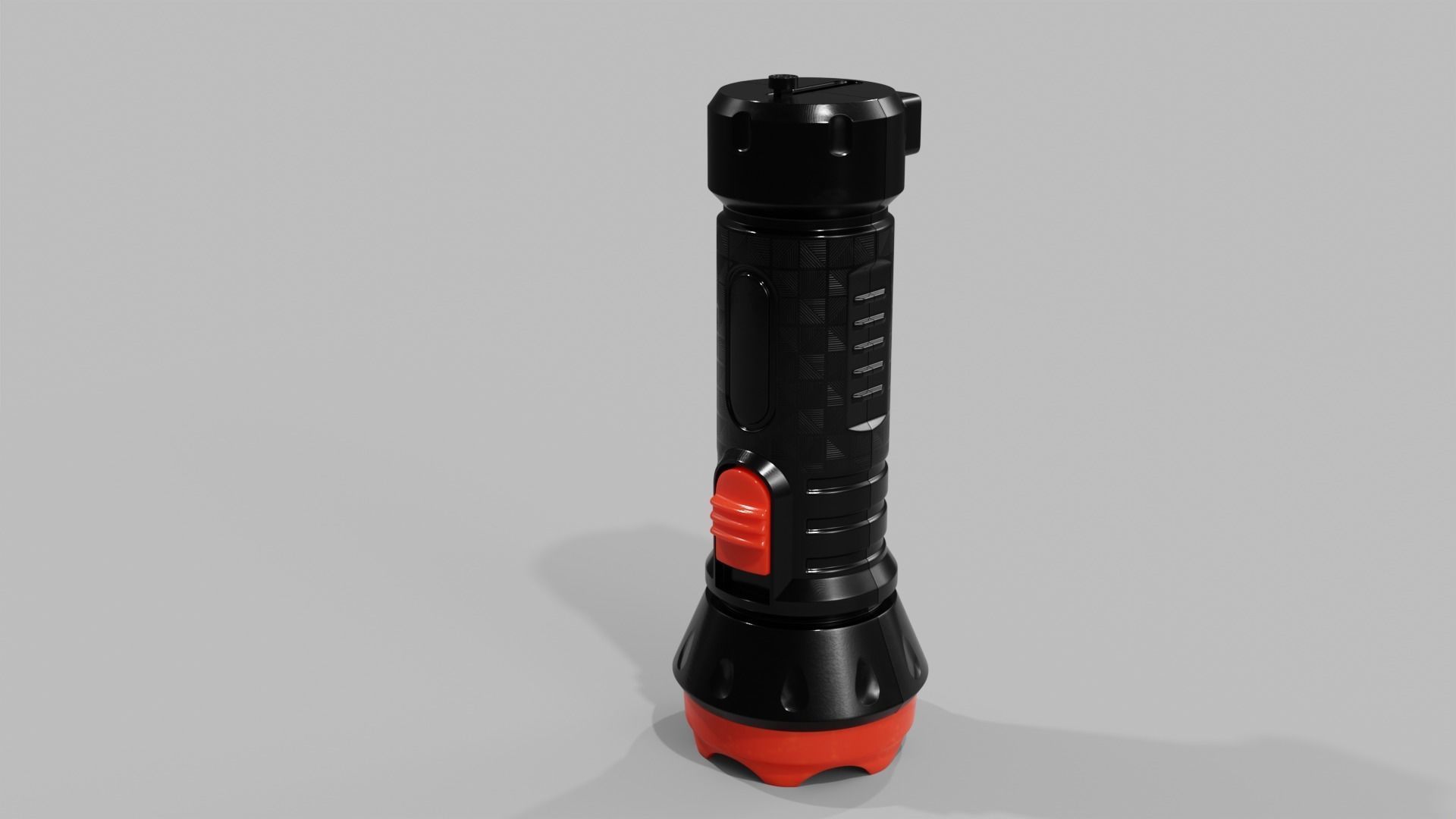 Hi-poly Flashlight 3D model | CGTrader