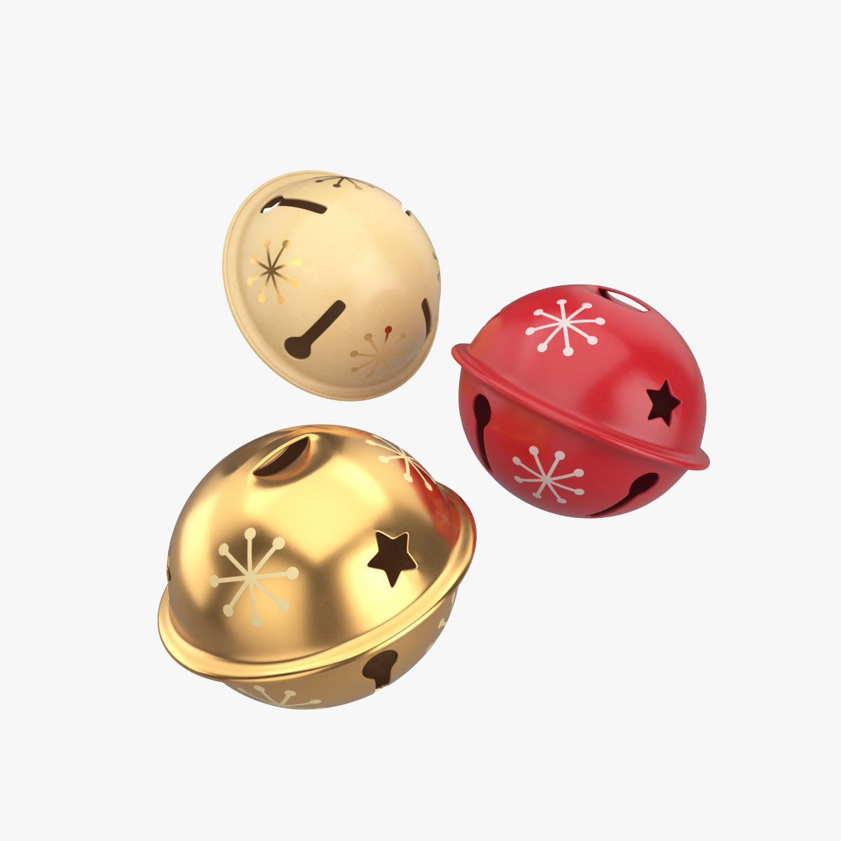 Jingle bells 01 3D model | CGTrader