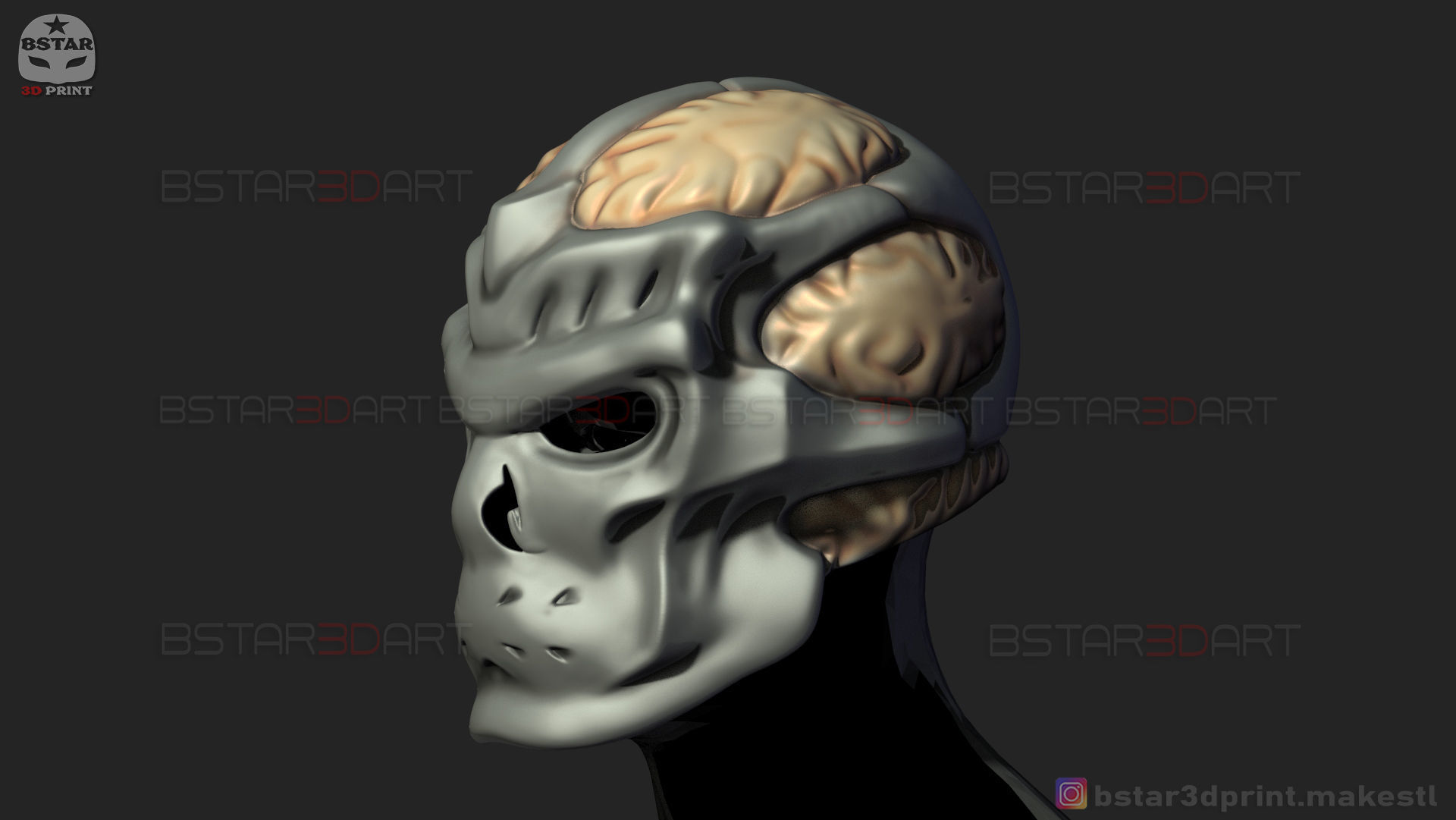 Jason X Mask - Friday 13th movie - Halloween Cosplay 3D model 3D ...