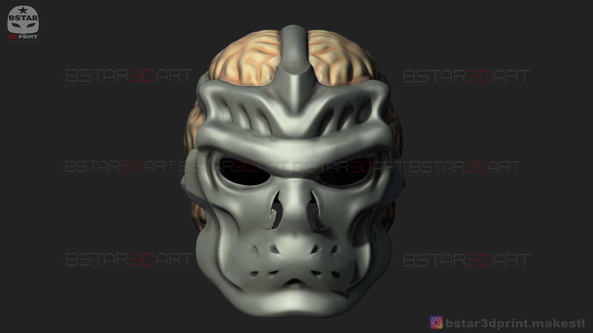 Jason X Mask - Friday 13th movie - Halloween Cosplay 3D model 3D ...