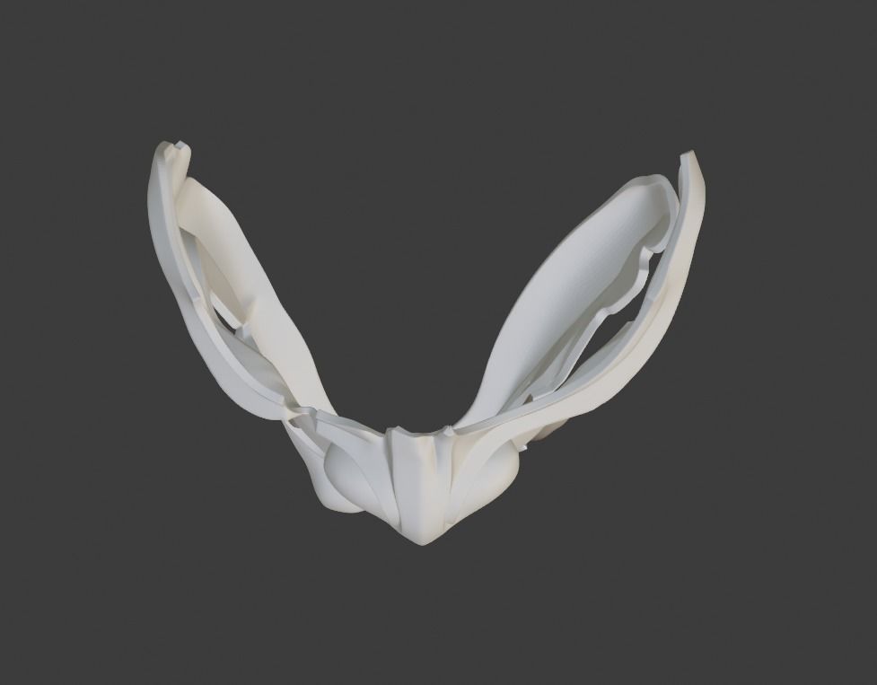 Skeletal Vengeance mask from Ghost of Tsushima 3D model 3D printable ...