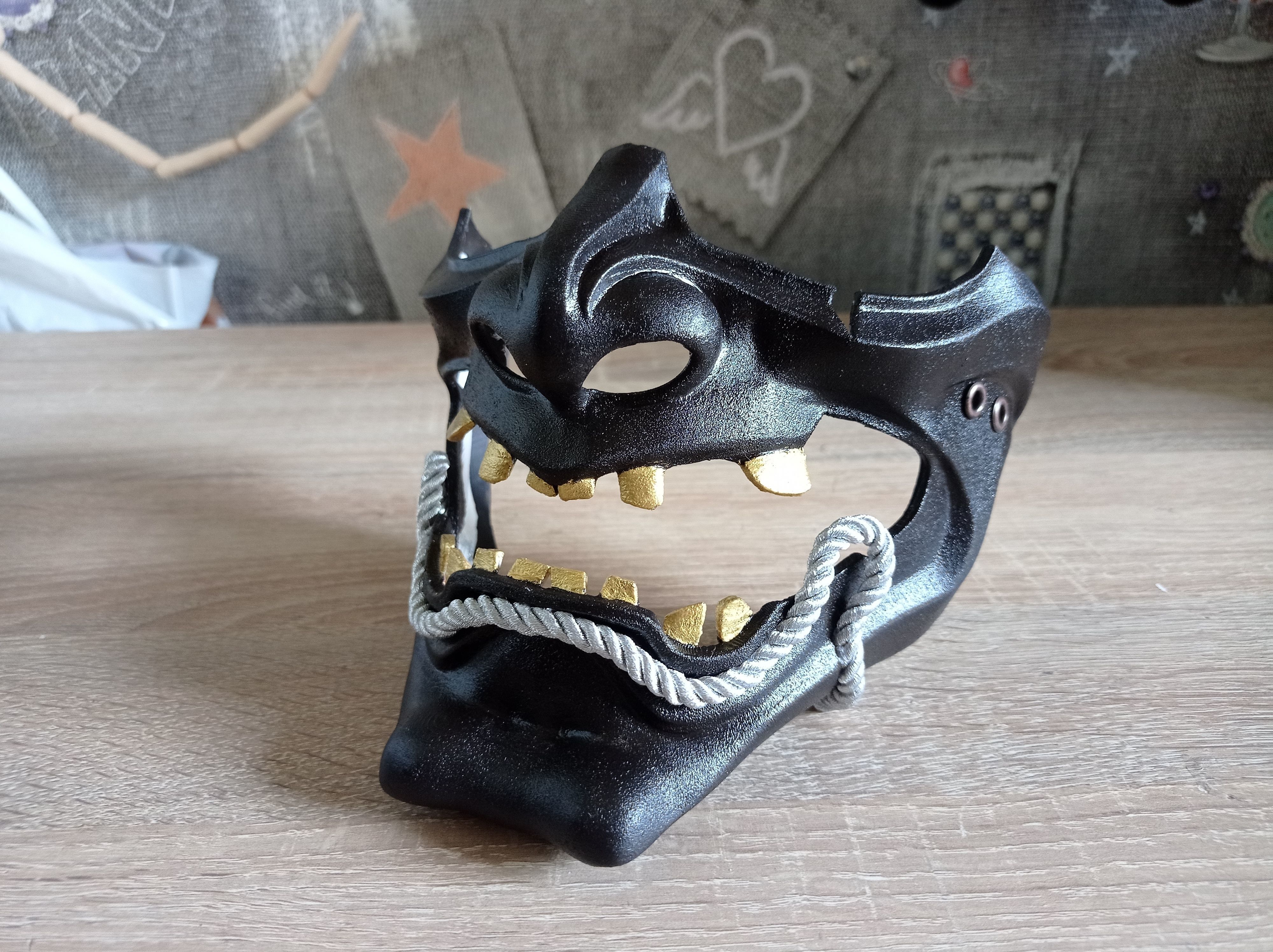 Skeletal Vengeance mask from Ghost of Tsushima 3D model 3D printable ...