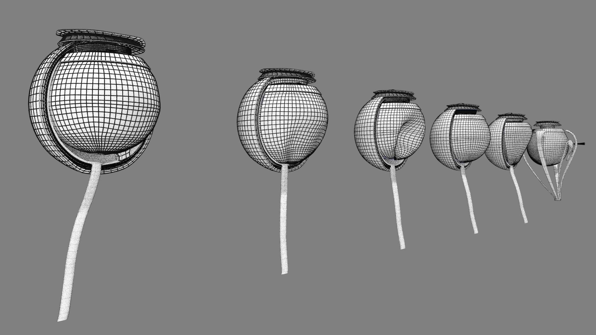 Posterior vitreous detachment types eye 3D model | CGTrader