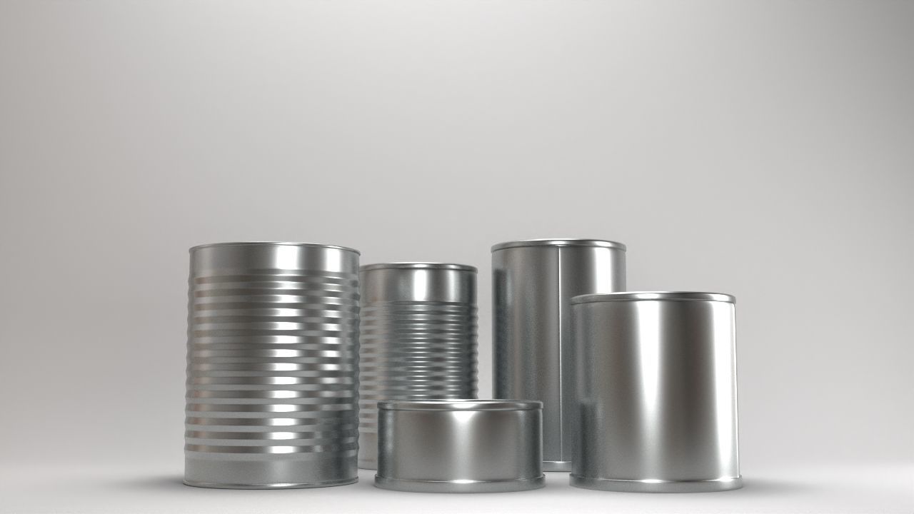 Canned Food 3D Model free 3D model | CGTrader