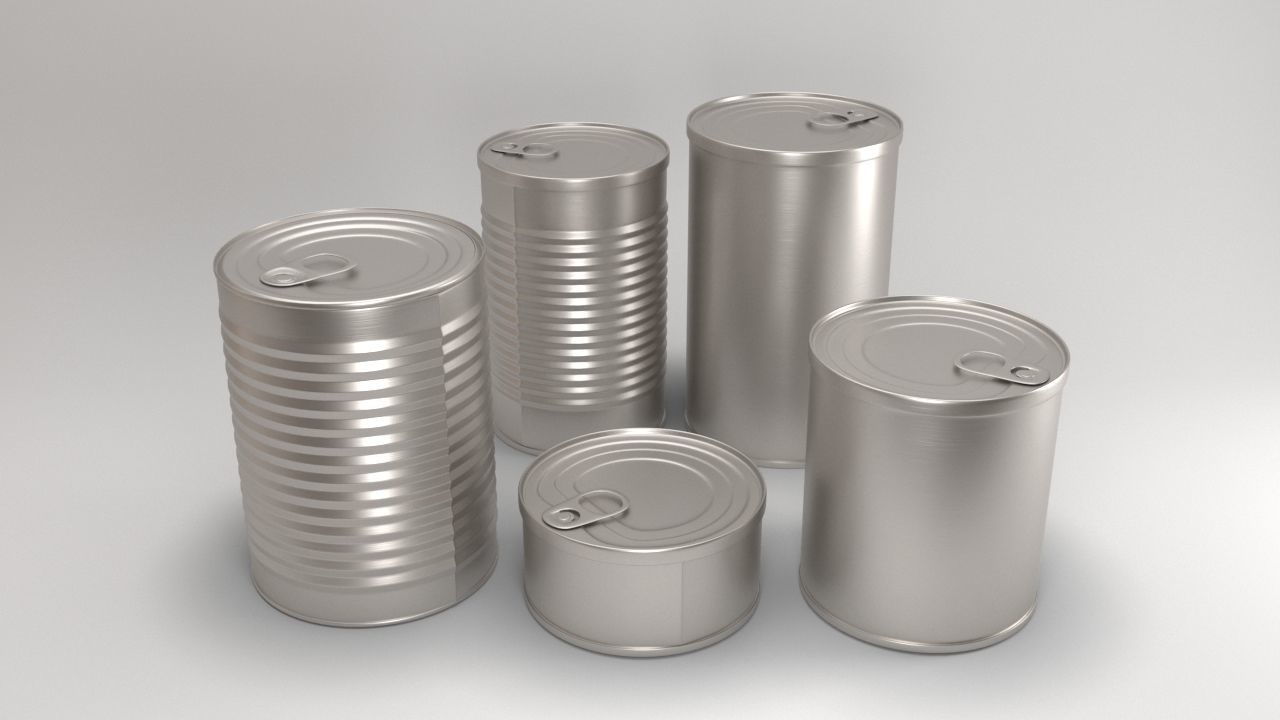 Canned Food 3D Model free 3D model | CGTrader