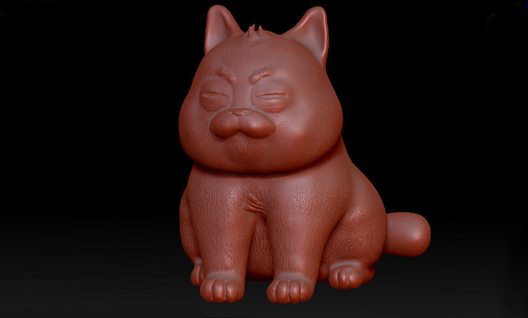 Machiavelli cat - Luca movie 3D model 3D printable | CGTrader
