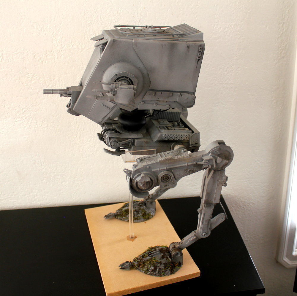 ROTJ AT-ST SCOUT WALKER STAR WARS CHICKEN WALKER STUDIO SCALE 3D model ...