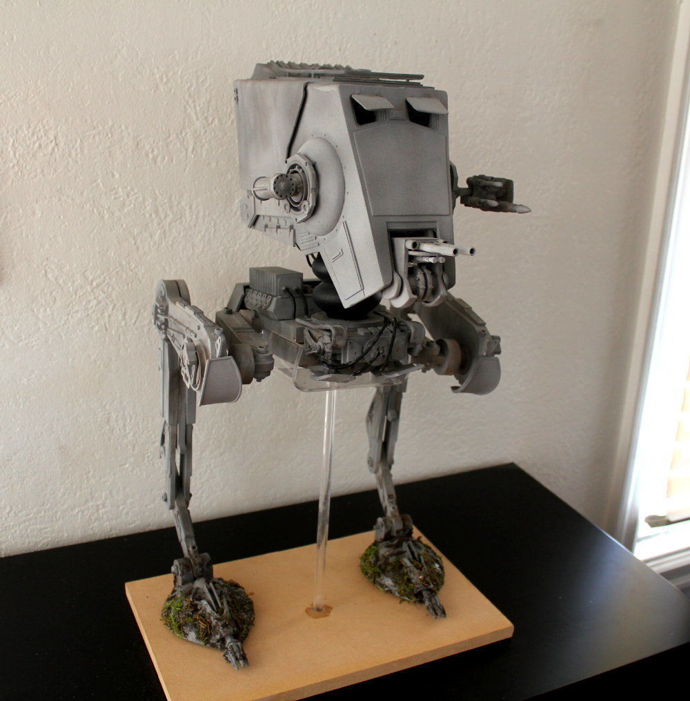 ROTJ AT-ST SCOUT WALKER STAR WARS CHICKEN WALKER STUDIO SCALE 3D model ...