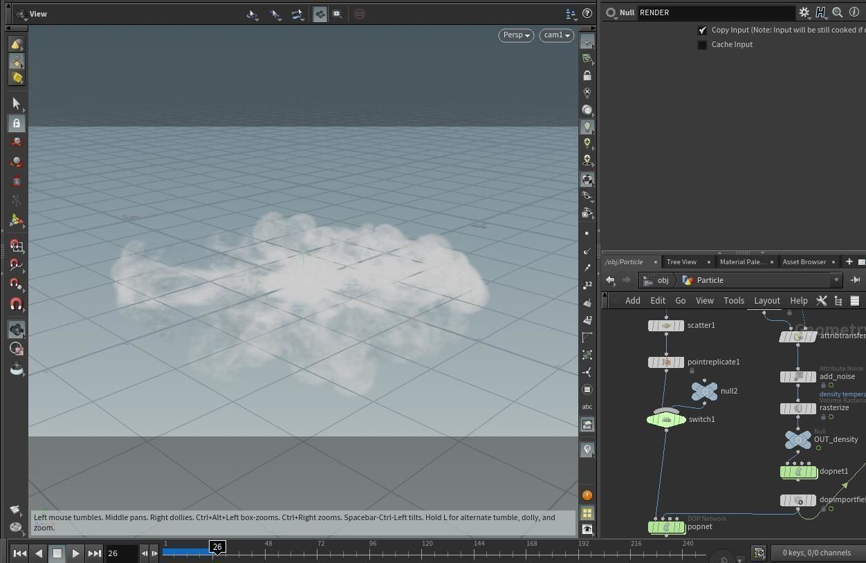 Smoke cloud 3D model animated | CGTrader