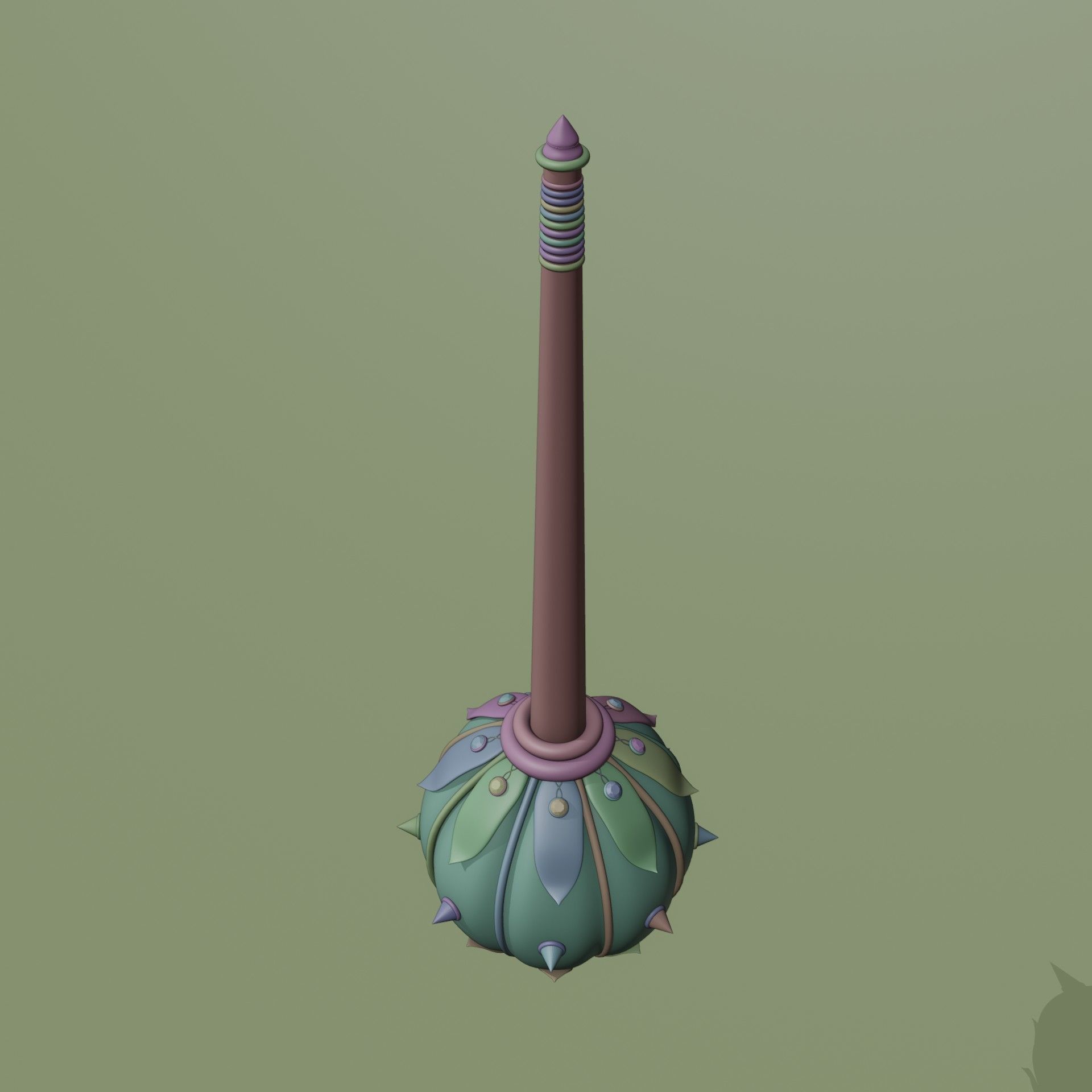 GADA WEAPON DARK free 3D model | CGTrader