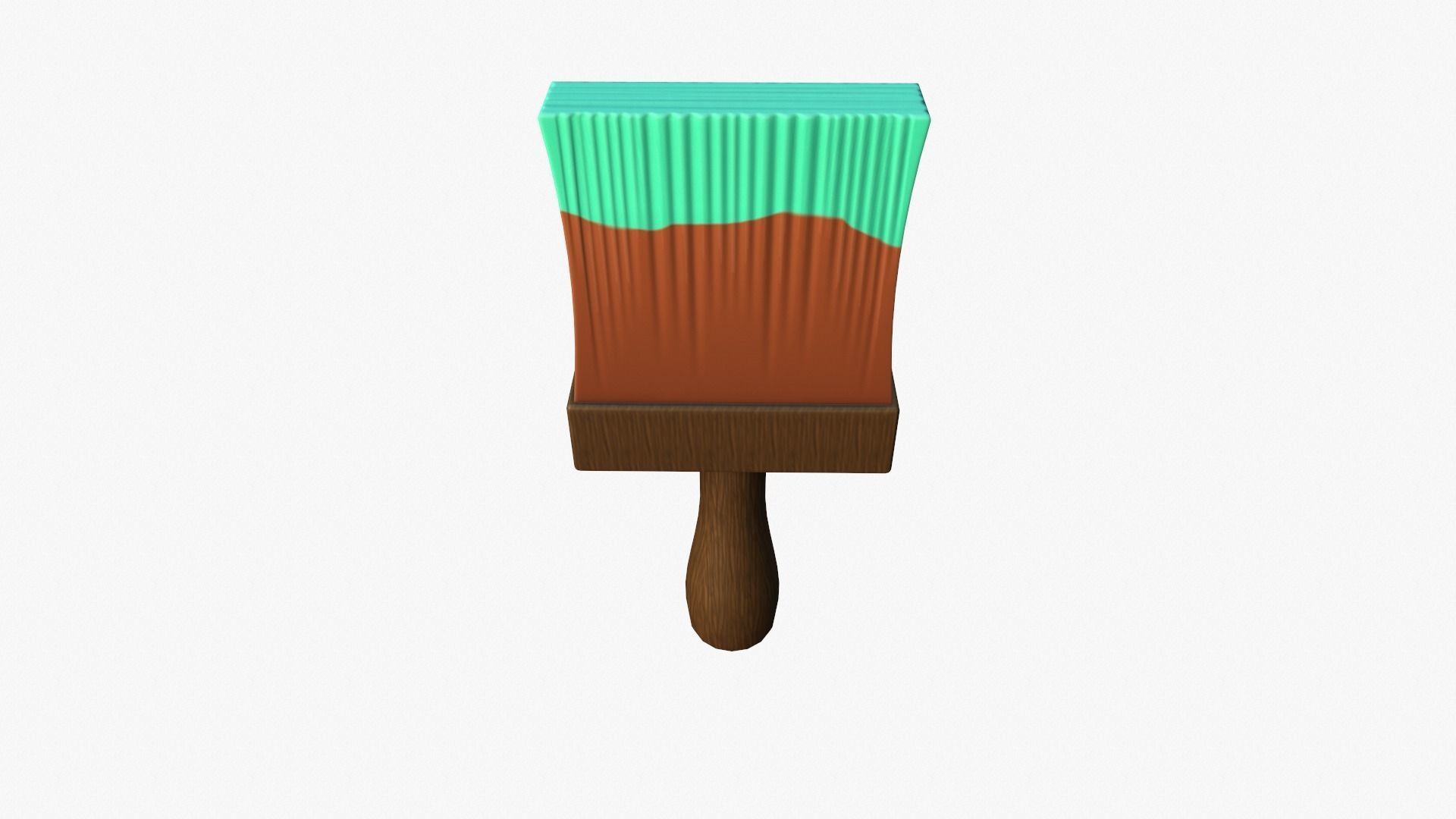 Cartoon Paintbrush free VR / AR / low-poly 3D model | CGTrader
