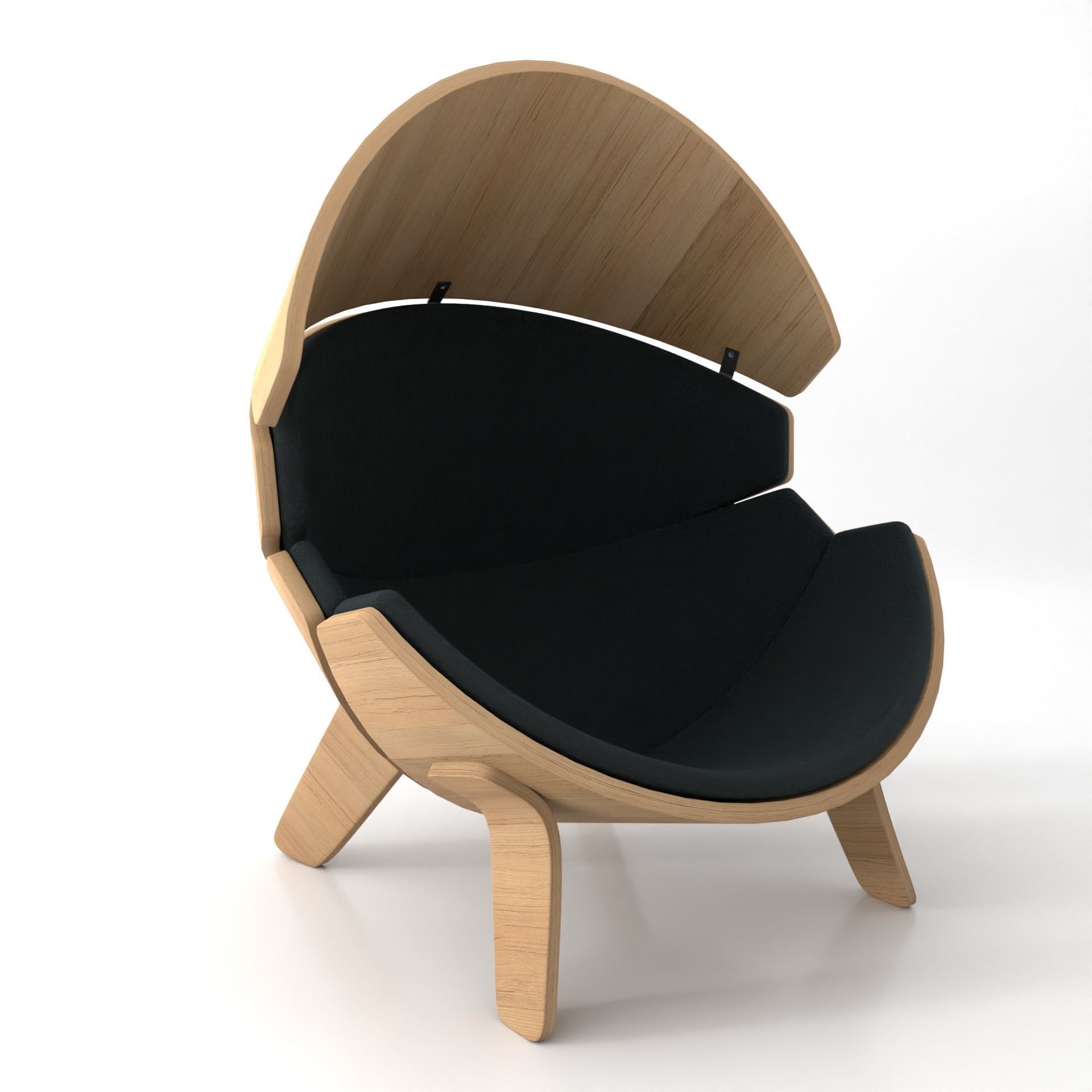 Hideaway Chair Childrens Chair 3D model | CGTrader