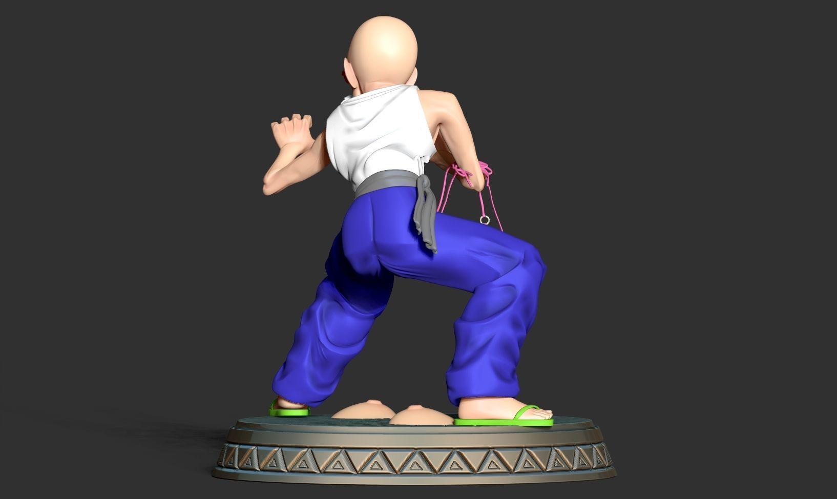 Master Roshi - Ready to fight 3D model 3D printable | CGTrader