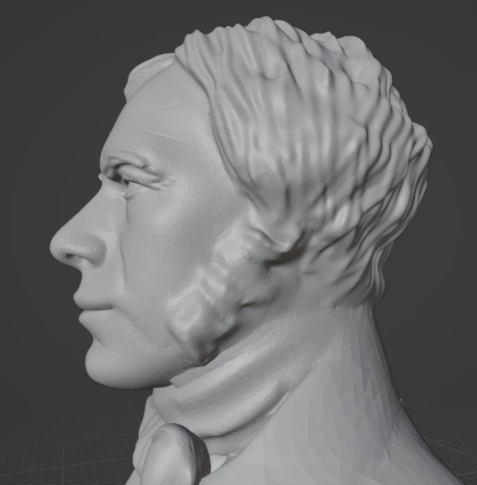 Michael Faraday 3D model 3D printable | CGTrader