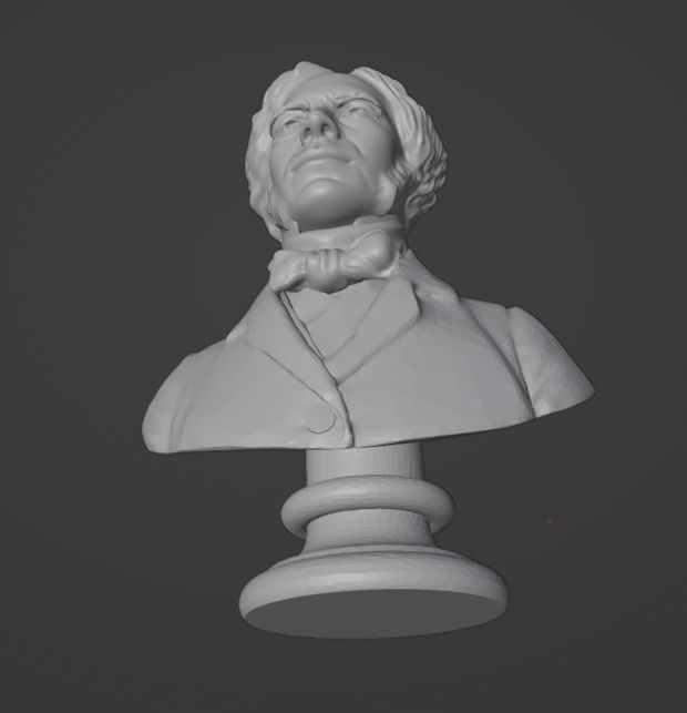 Michael Faraday 3D model 3D printable | CGTrader