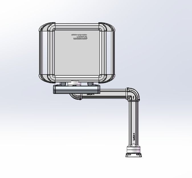 support arm system box controller control box Button box 3D model ...