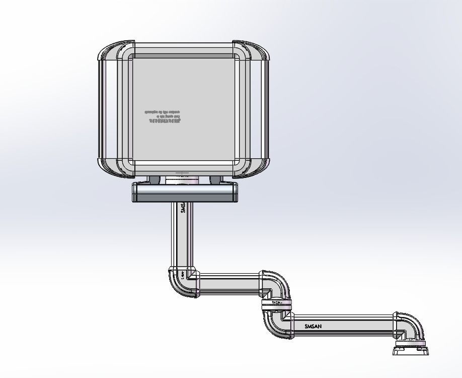 support arm system box controller control box Button box 3D model ...