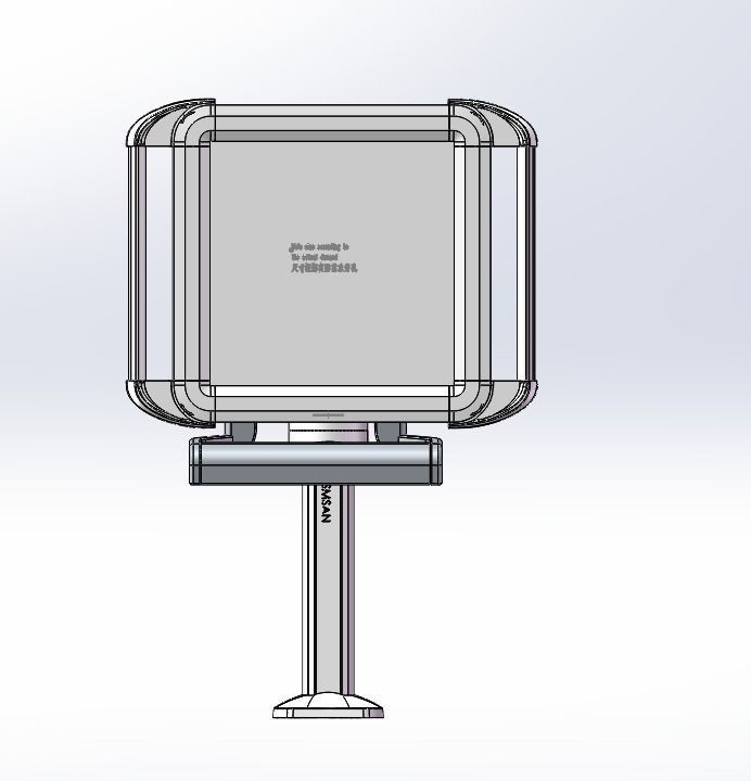 support arm system box controller control box Button box 3D model ...