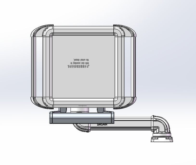 support arm system box controller control box Button box 3D model ...