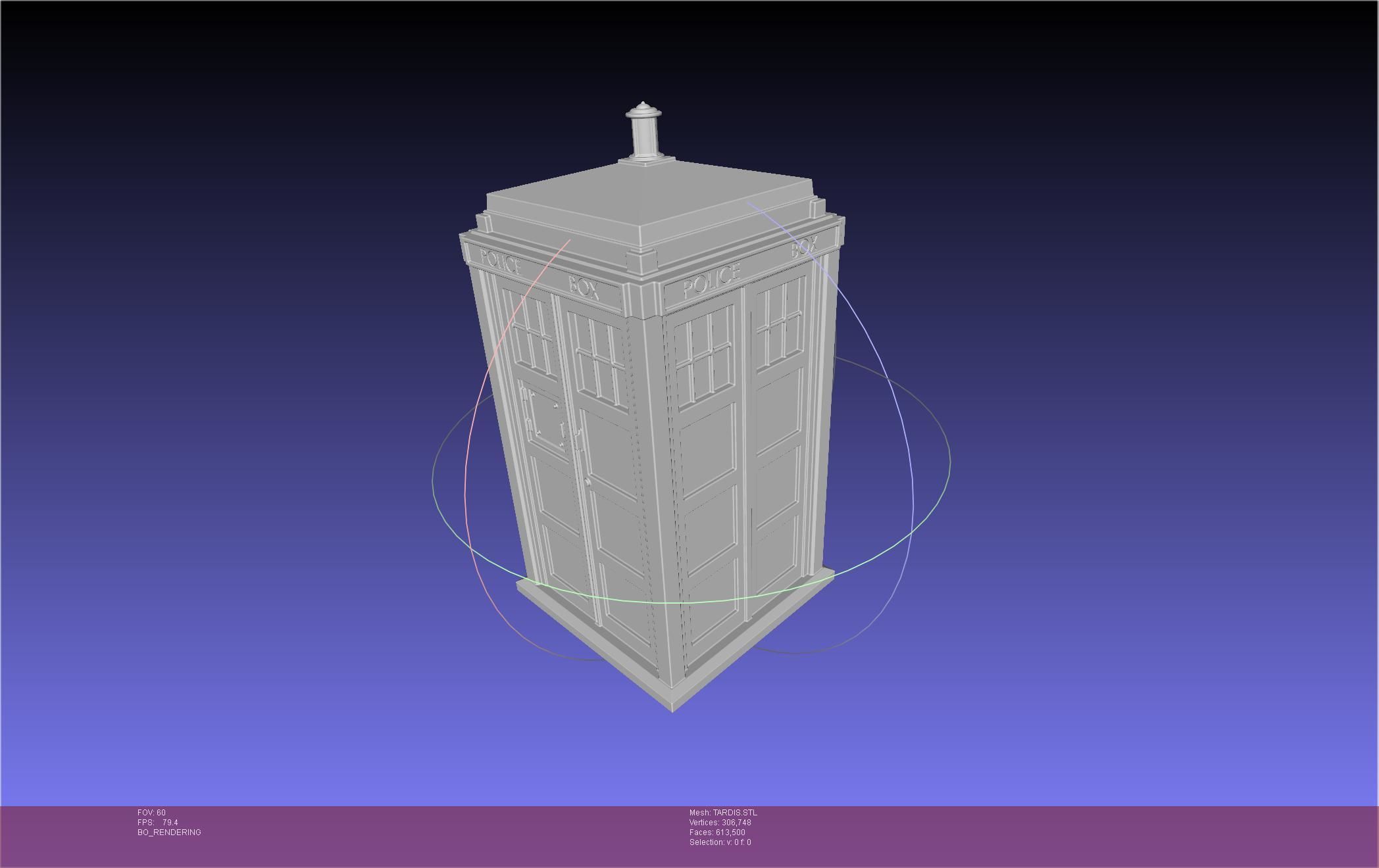 Doctor Who TARDIS Printable Model 3D model 3D printable | CGTrader