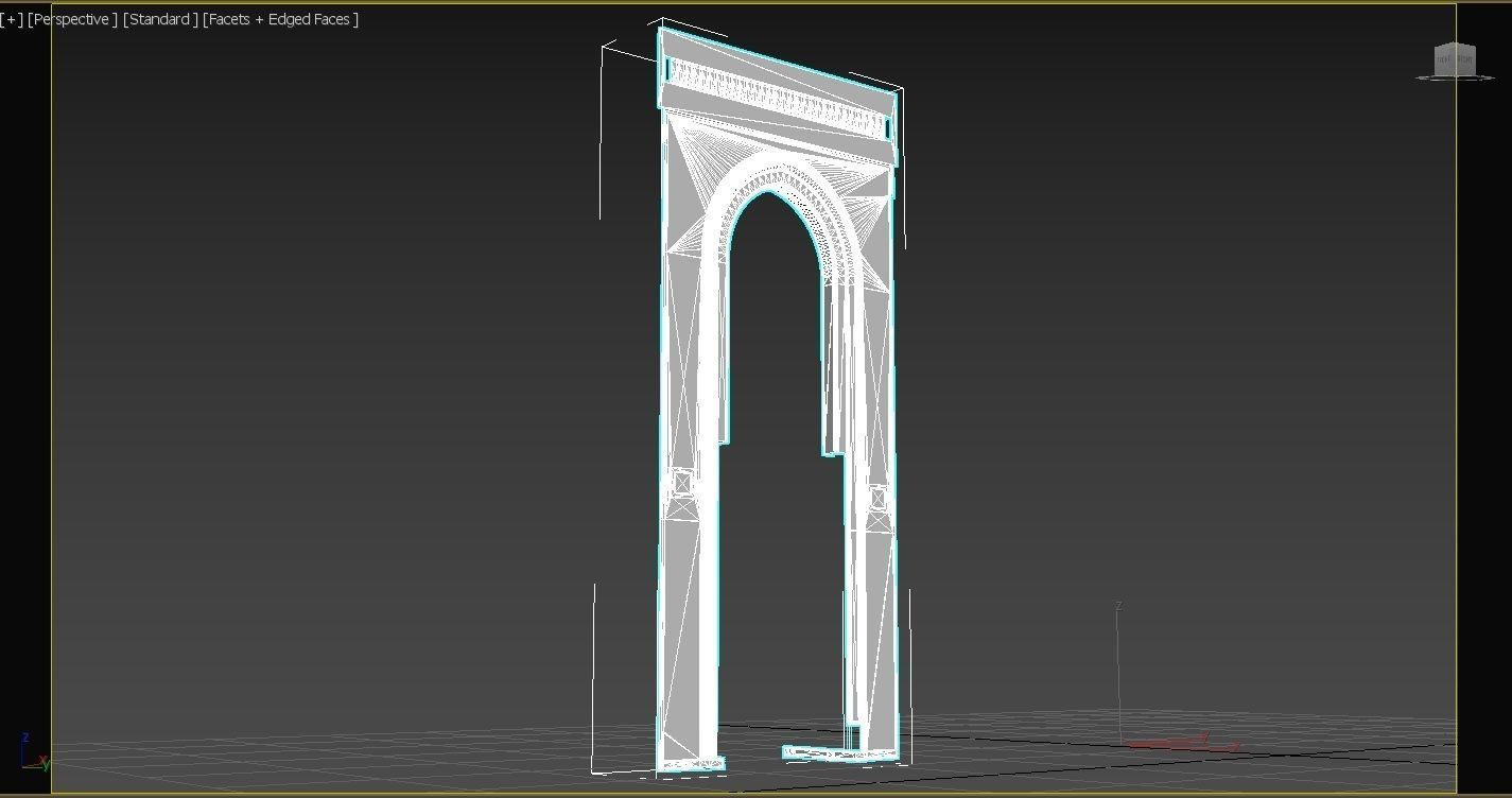 GREAT ISLAMIC GATE 3D model | CGTrader