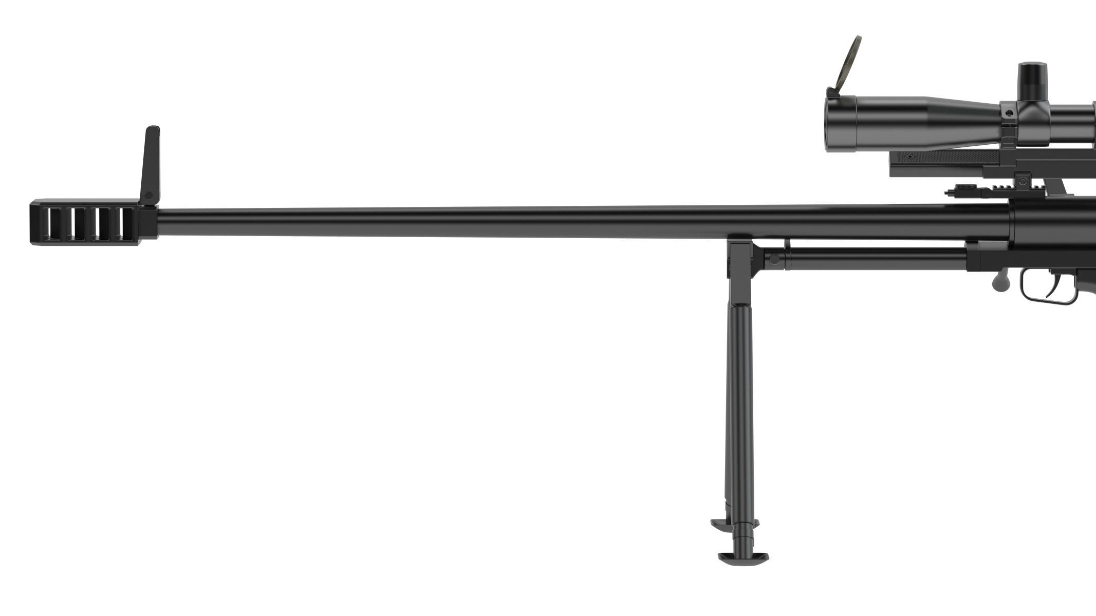 KSVK 12 Sniper Rifle 3D model | CGTrader