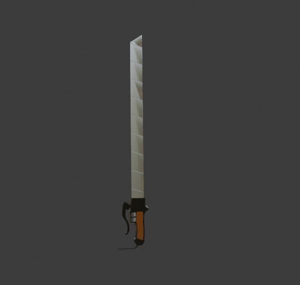 My old aot sword model free VR / AR / low-poly Texture | CGTrader
