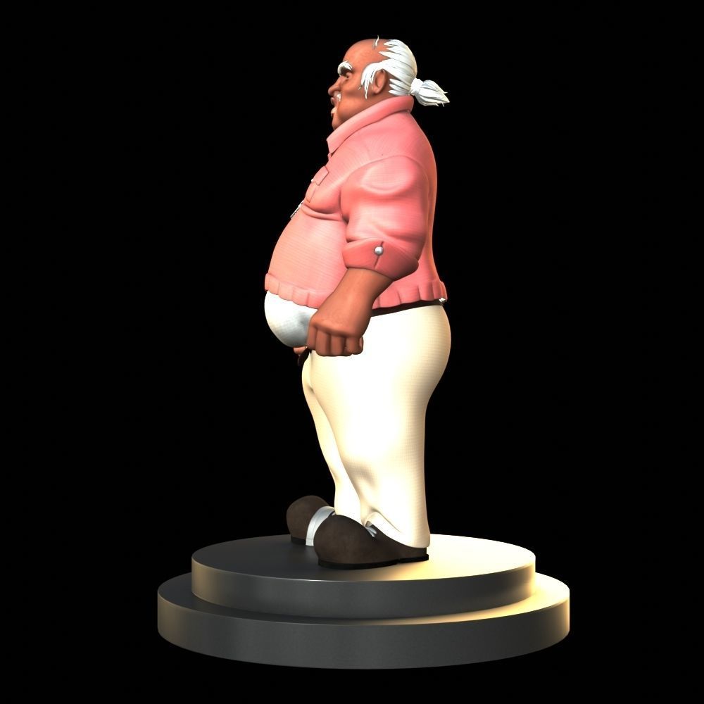 Boondocks - Uncle Ruckus 3D model | CGTrader