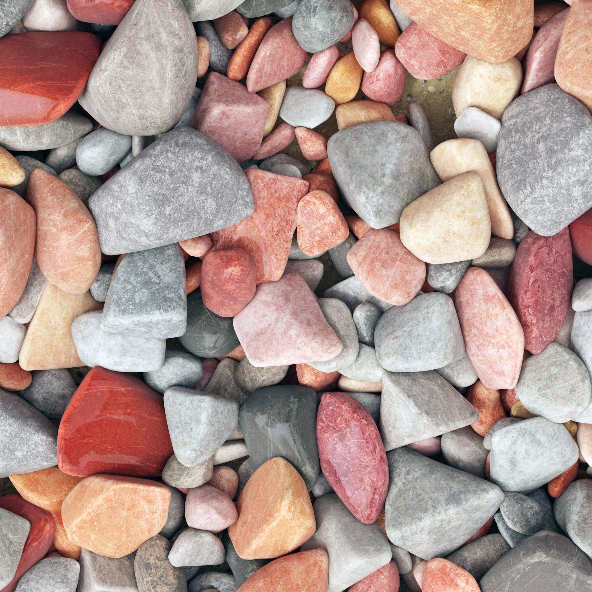 Stone splinter kit n4 3D model | CGTrader