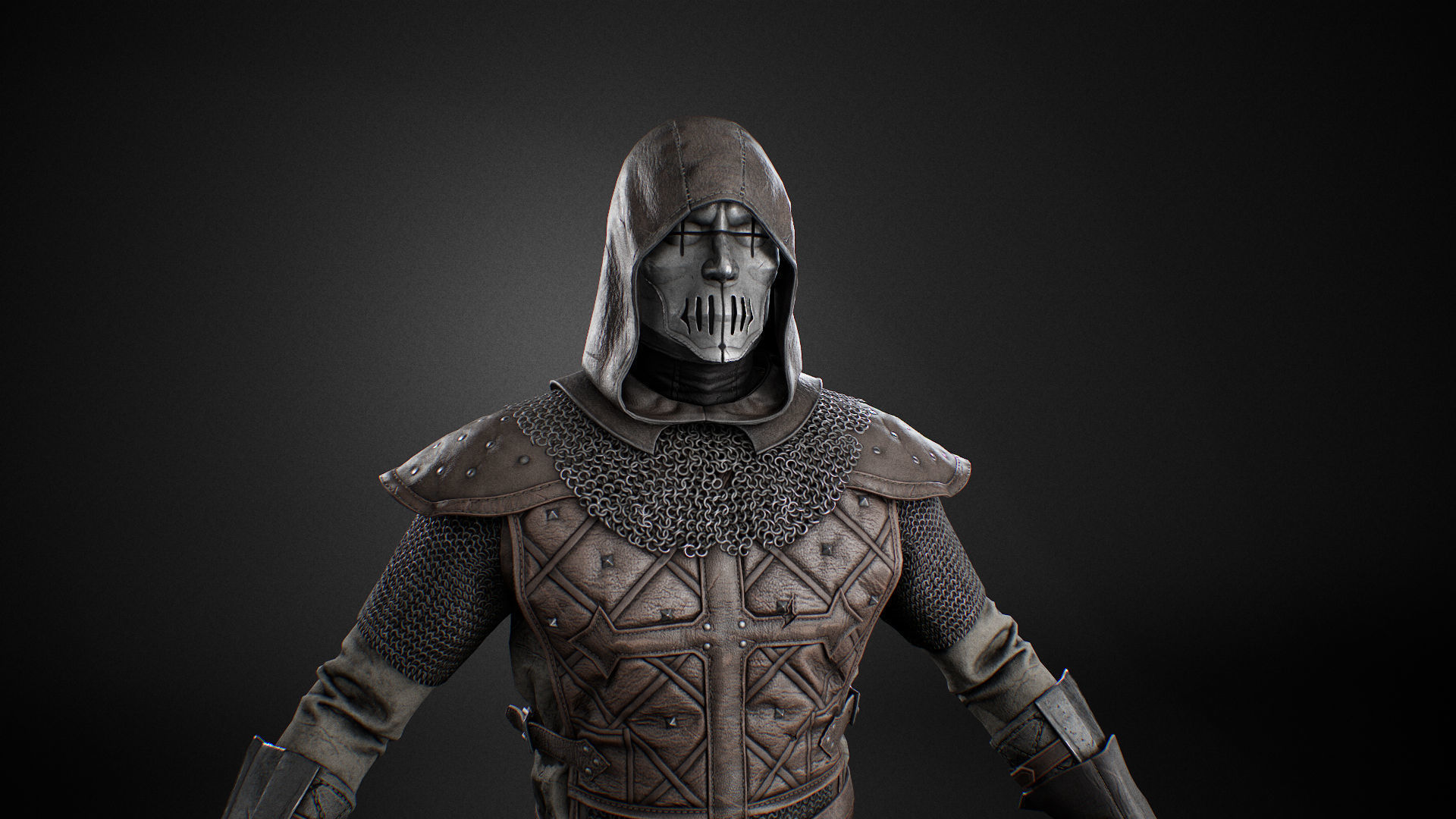 3D model Executioner VR / AR / low-poly rigged | CGTrader