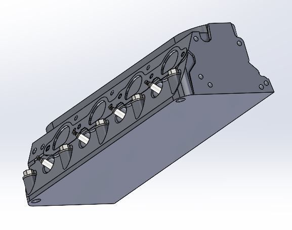 LS3 Head CAD Model in Solidworks 3D model | CGTrader