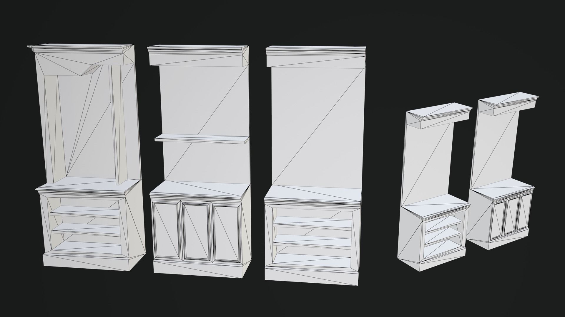 3D model Vintage Bar Props VR / AR / low-poly | CGTrader