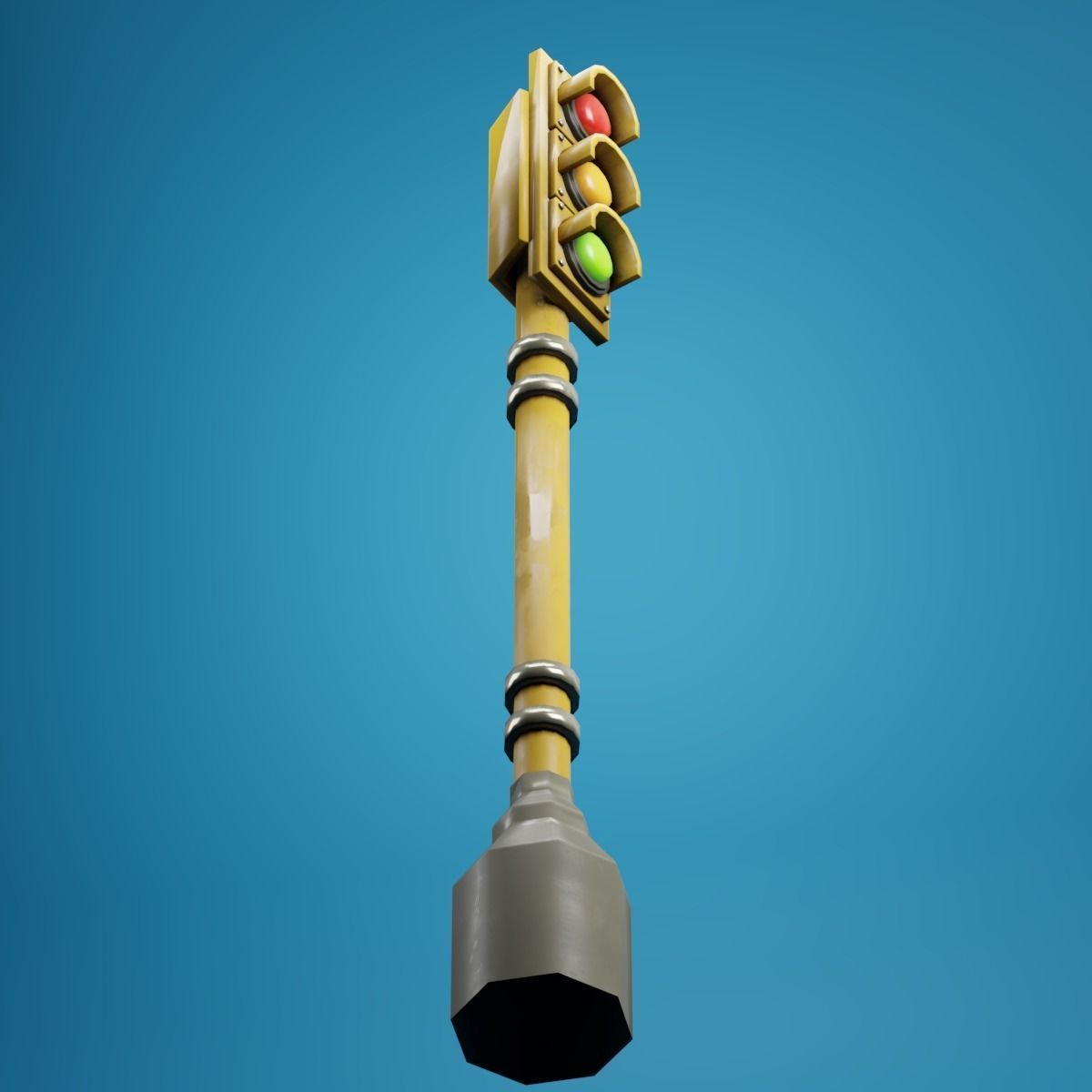 3D model Traffic Light Prop VR / AR / low-poly | CGTrader
