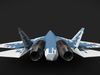 3D model Sukhoi Su-57 VR / AR / low-poly rigged animated | CGTrader