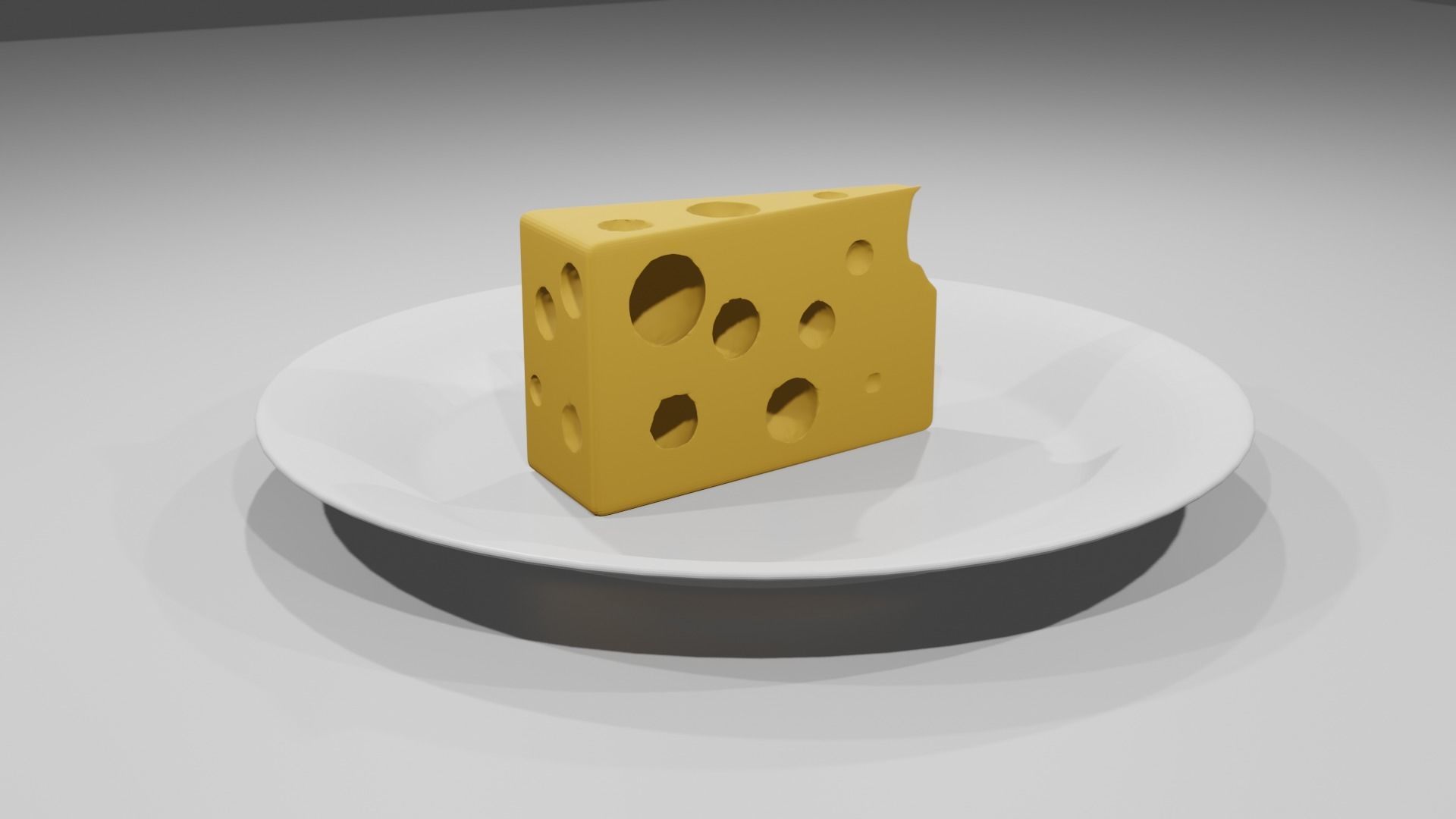 Jerry Cheesecake free VR / AR / low-poly 3D model | CGTrader
