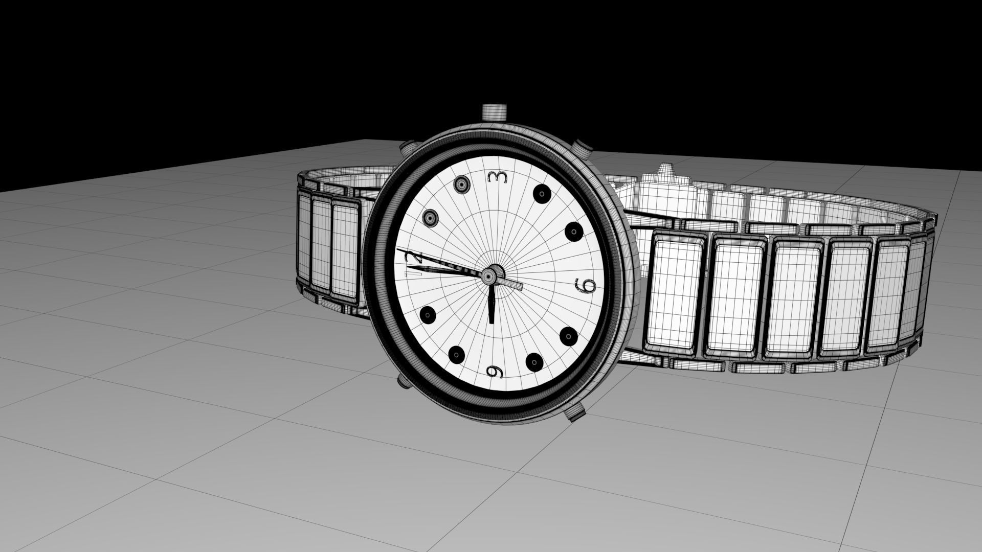 wrist Watch 3d model 2020 3D model animated | CGTrader