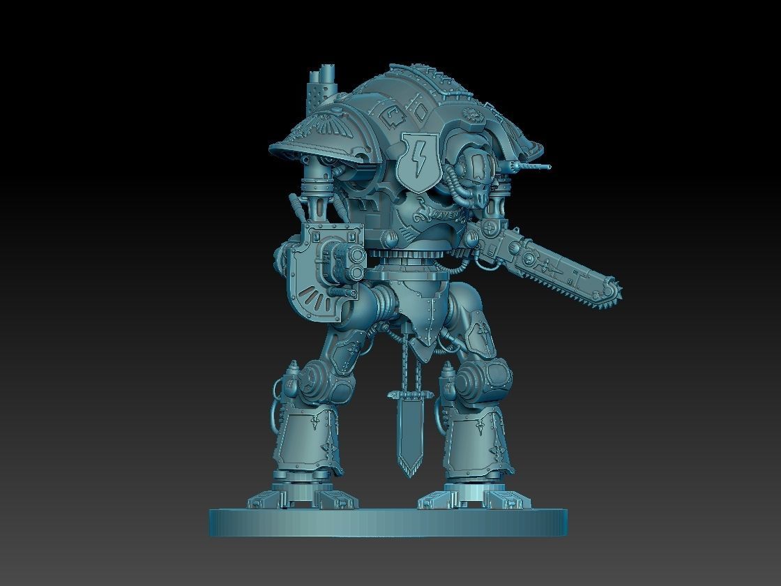 Imperial Knight 3D model 3D printable | CGTrader