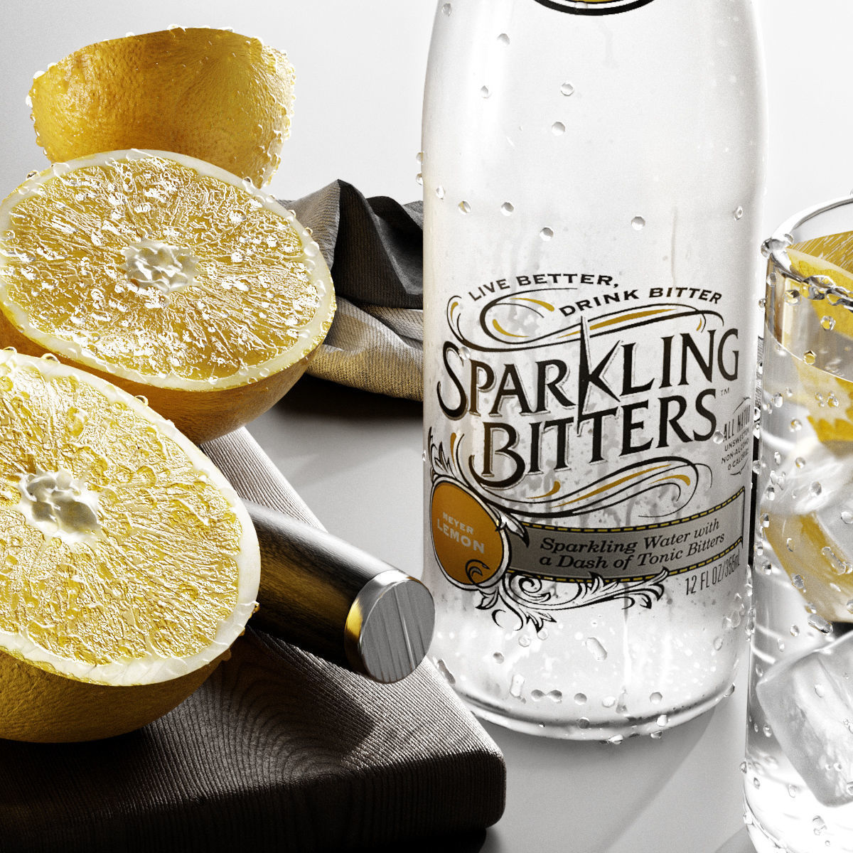 Lemonade Lemon 3D model | CGTrader