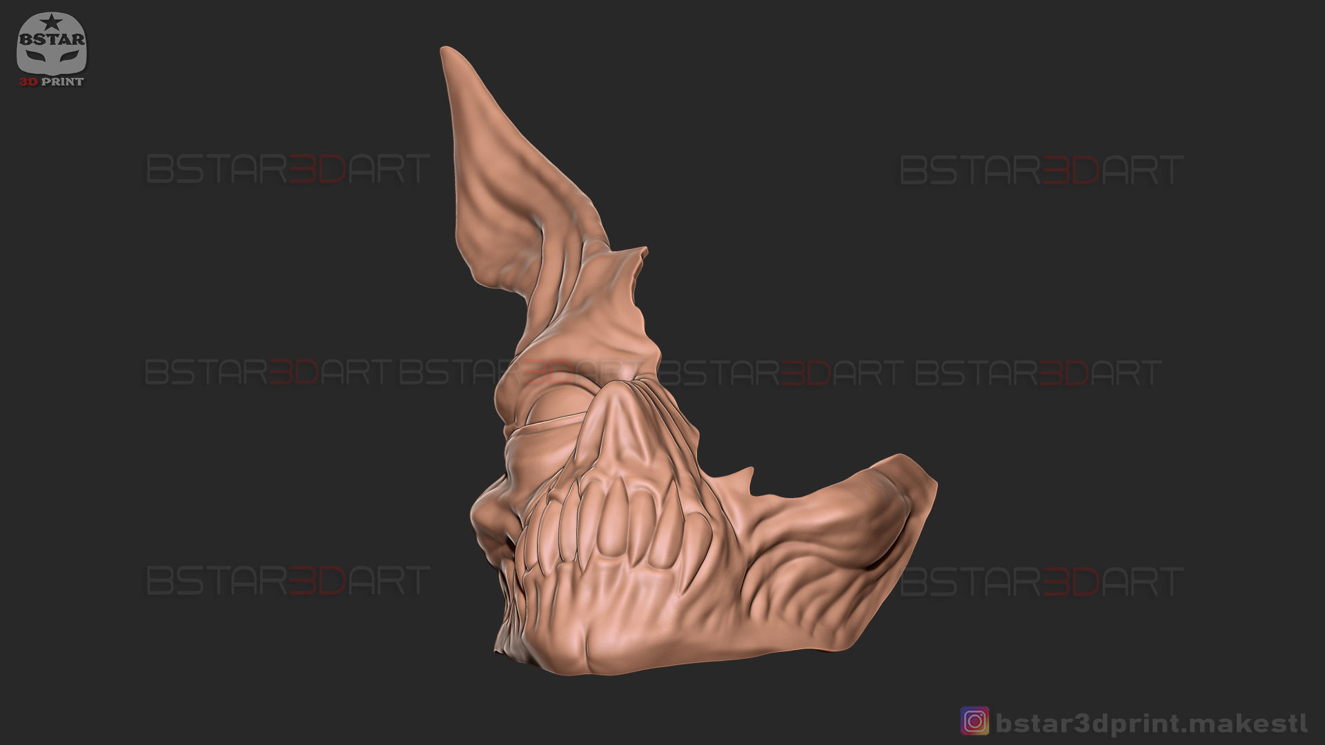 Corpse Husband Mask - Rabbit Face Mask - Halloween Cosplay 3D model 3D ...