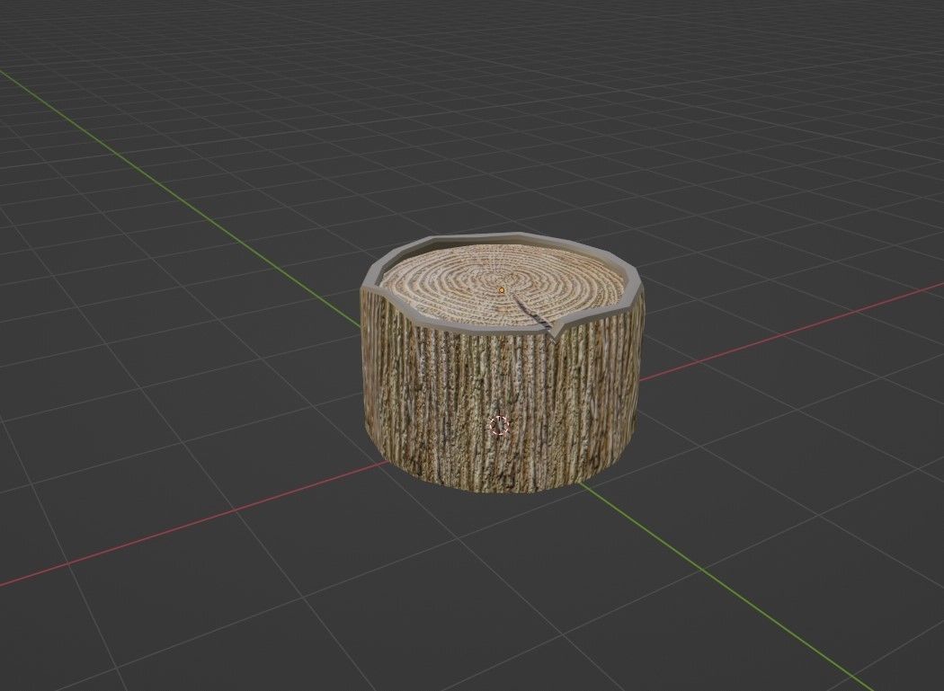 Tree Stump Free low-poly free VR / AR / low-poly 3D model | CGTrader