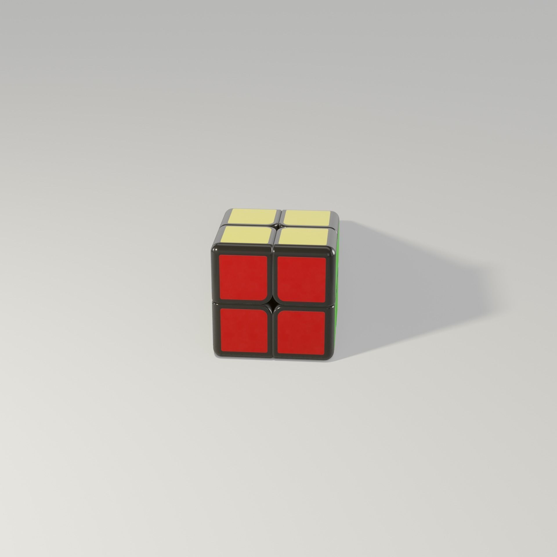 Rubiks Cube 2x2 3D model | CGTrader