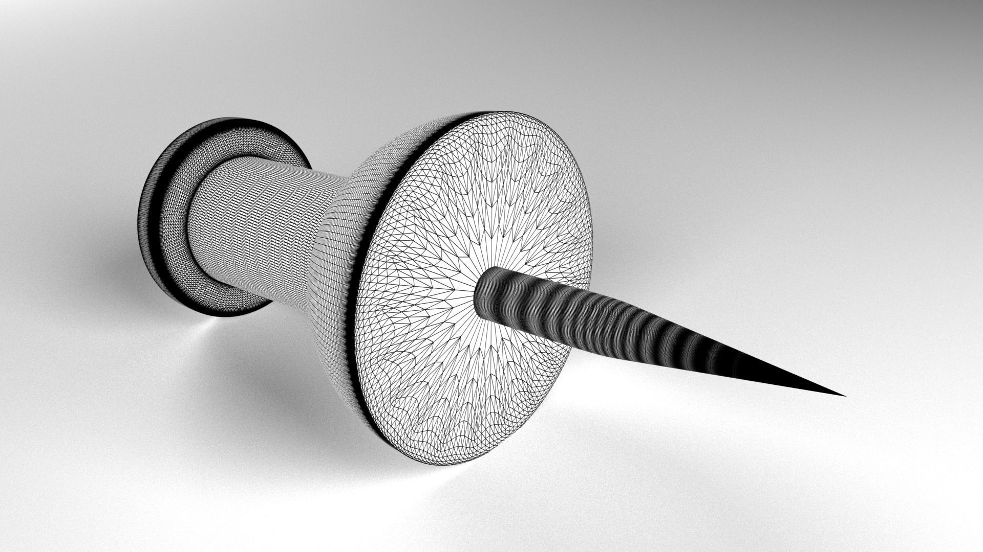 Mark Pin 3D model | CGTrader