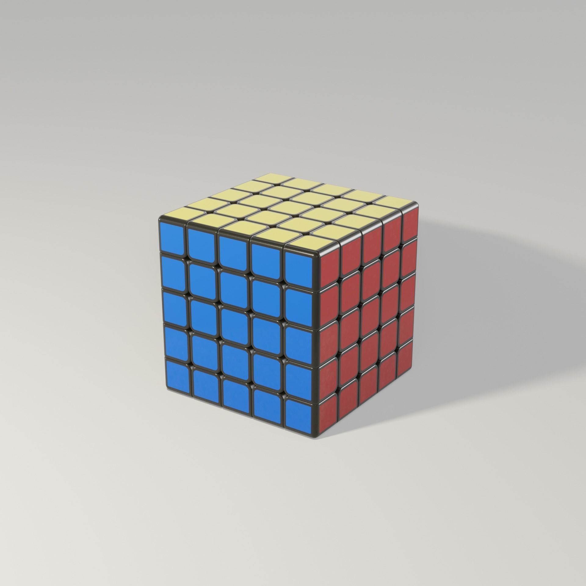 Rubiks Cube 5x5 3D model | CGTrader