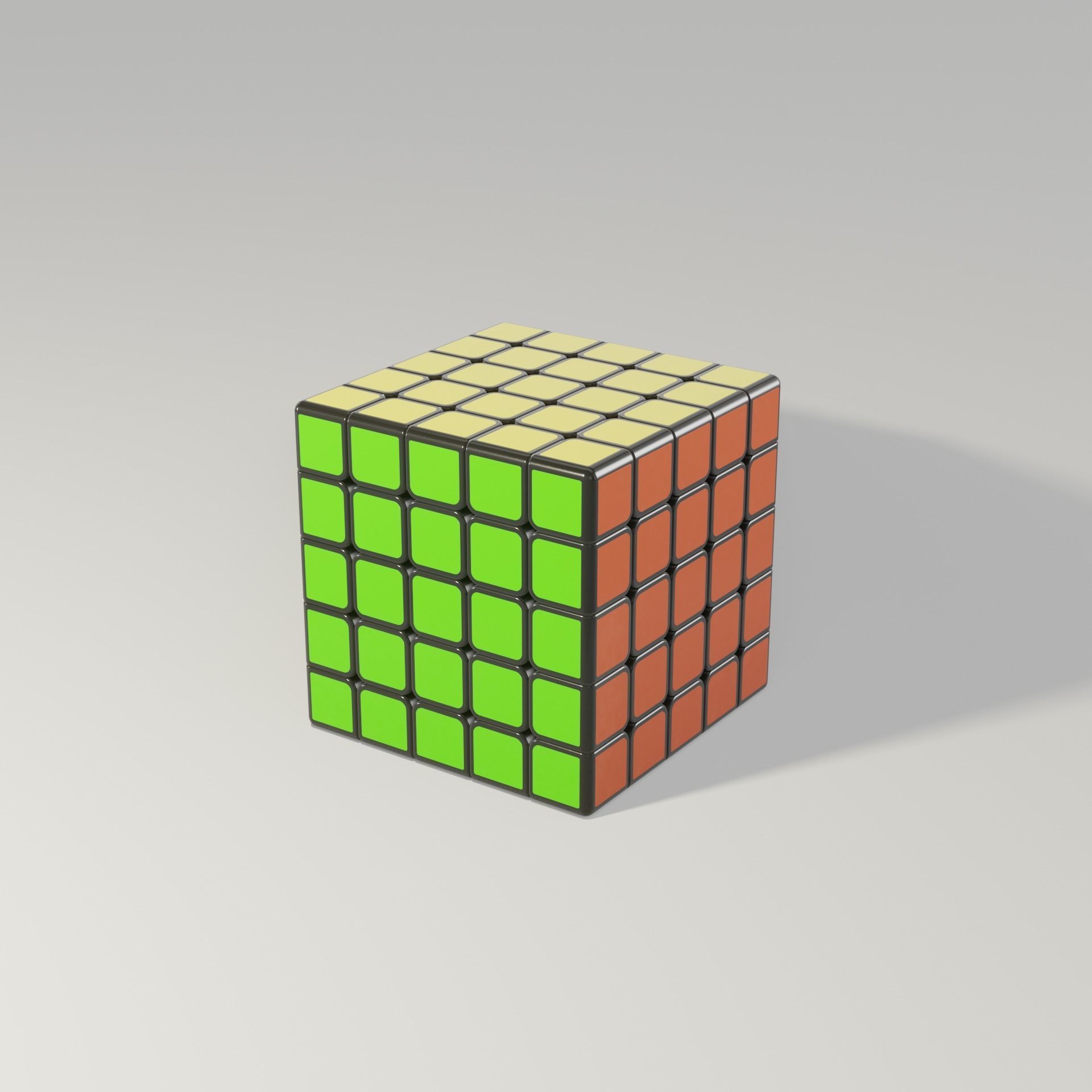 Rubiks Cube 5x5 3D model | CGTrader