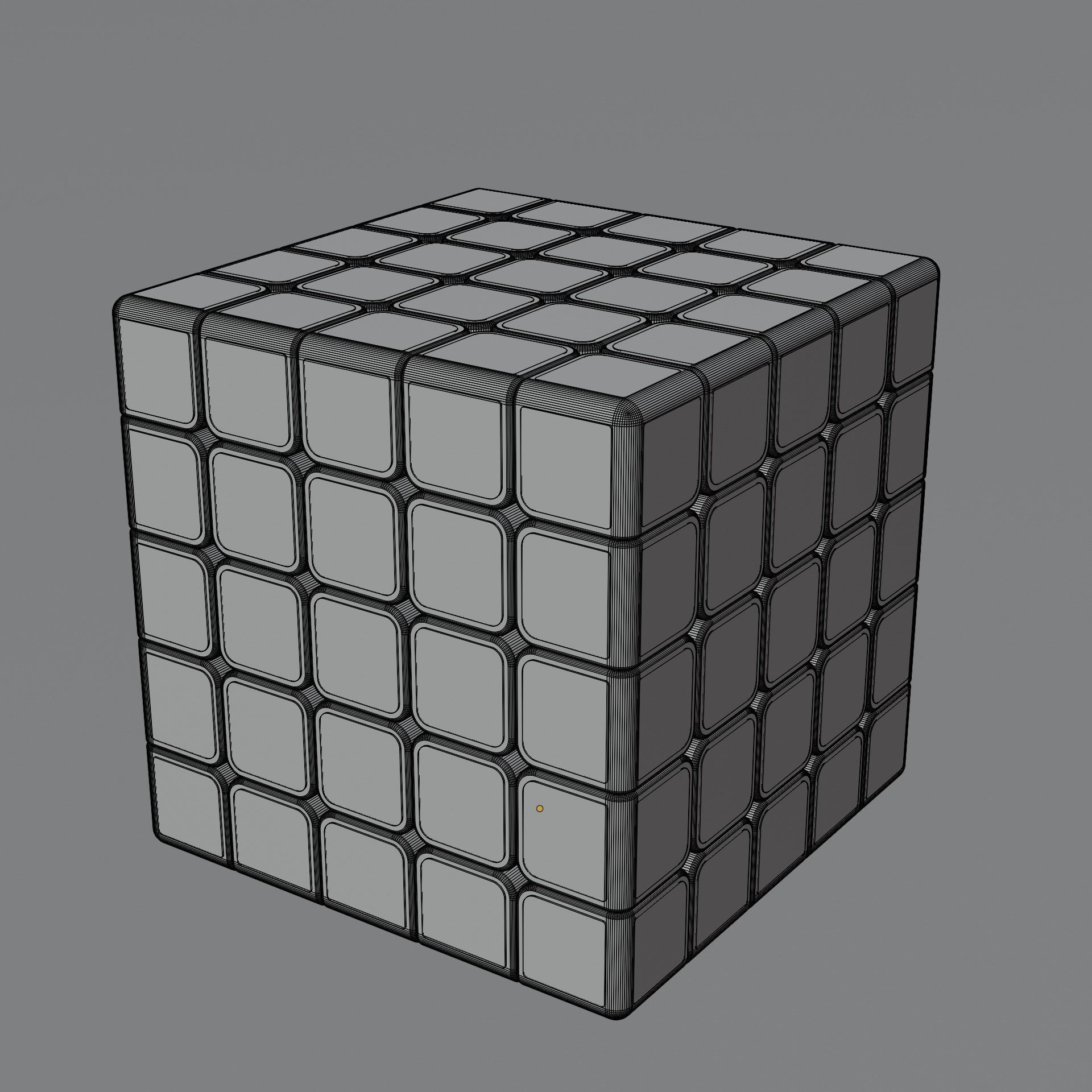 Rubiks Cube 5x5 3D model | CGTrader