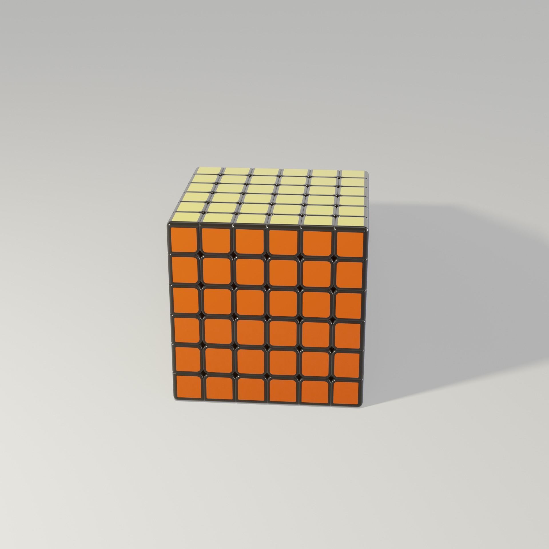 Rubiks Cube 6x6 3D model | CGTrader